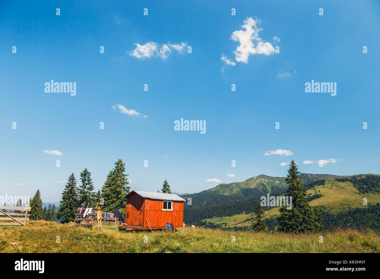 Beautiful summer Landscapes of Rodna Mountains in eastern carpathians ...