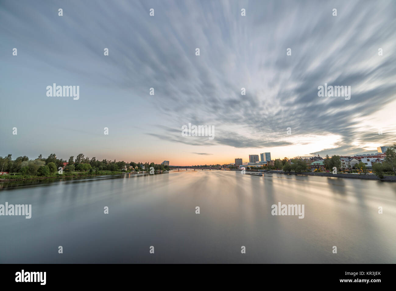 Downtown Umea, Sweden Stock Photo - Alamy