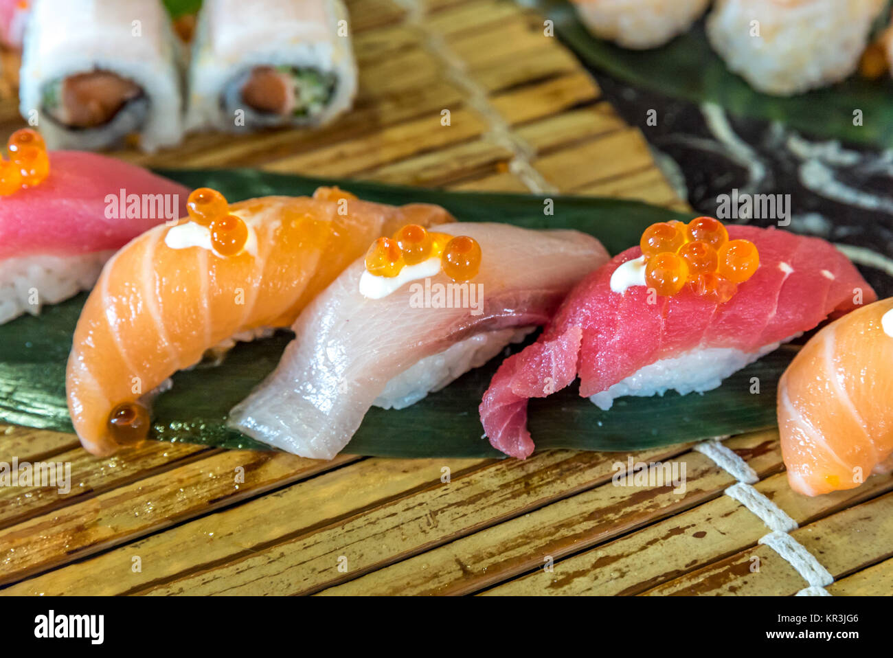 Hamachi sushi hi-res stock photography and images - Alamy