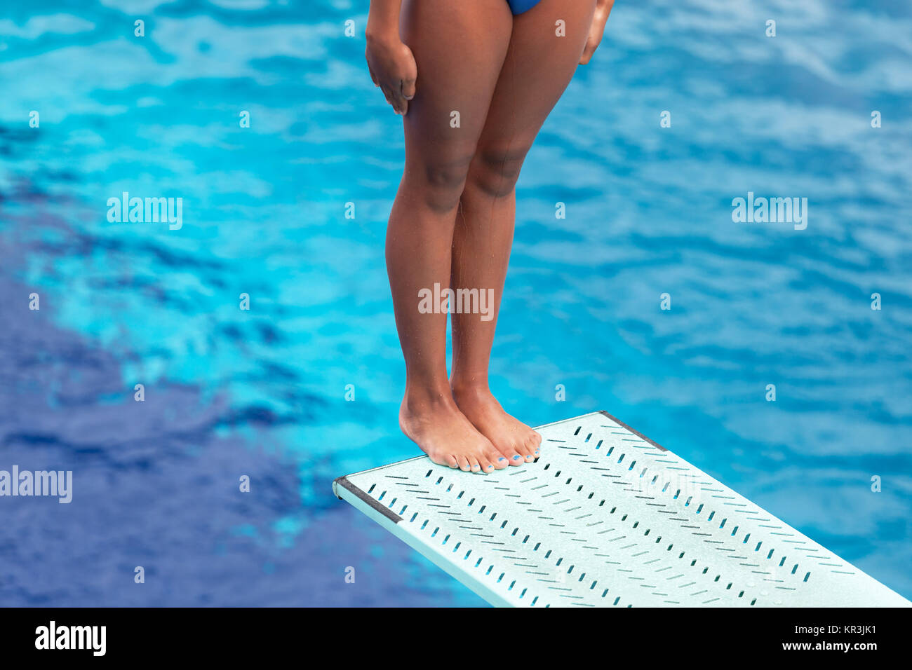 Diver standing diving board High Resolution Stock Photography and ...