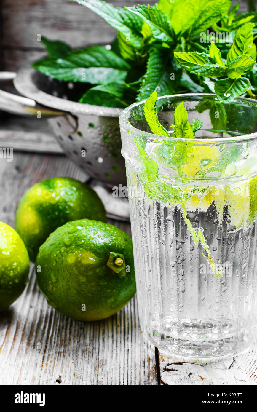 Invigorating summer drink Stock Photo - Alamy