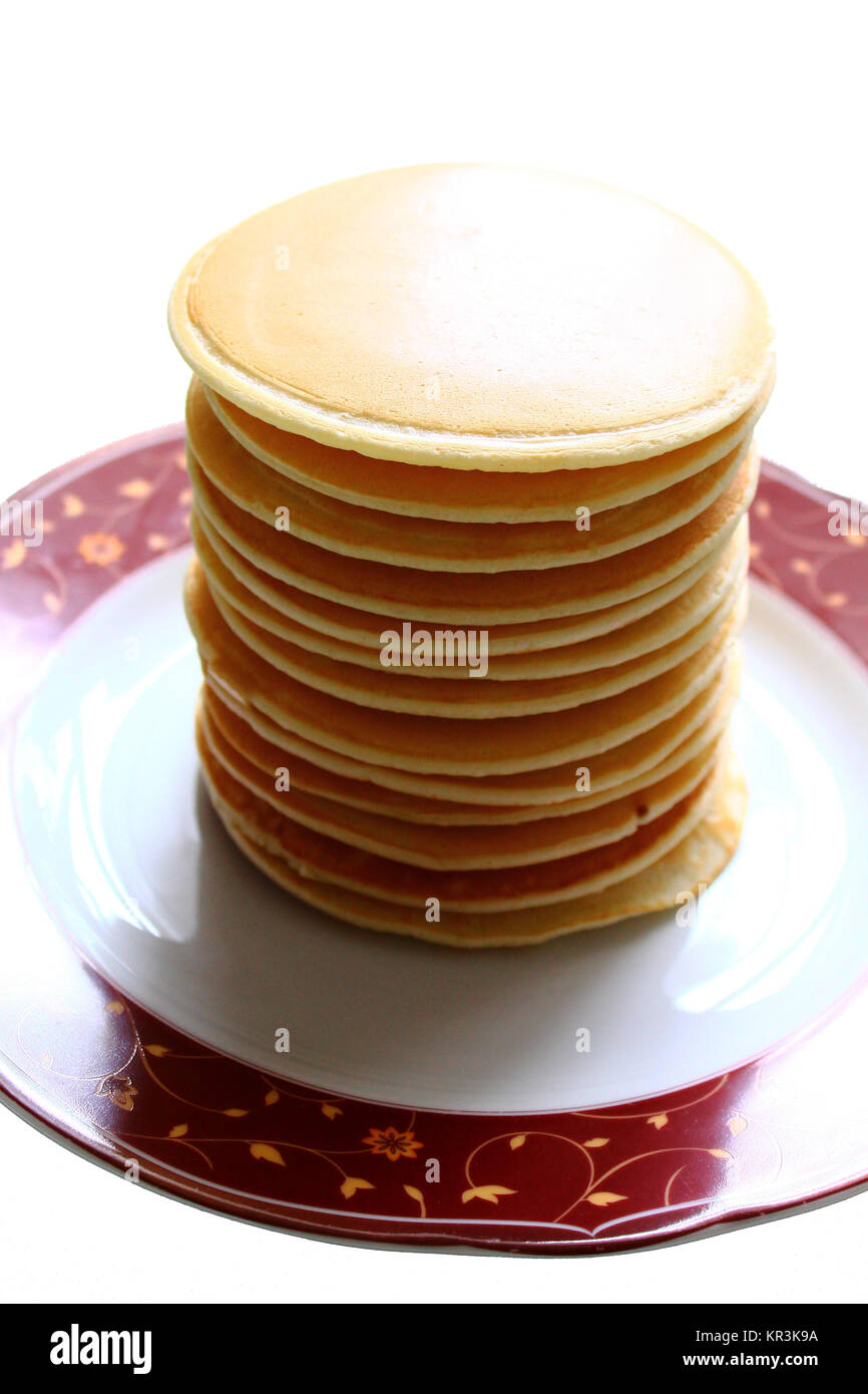 Stack of pancakes Stock Photo - Alamy