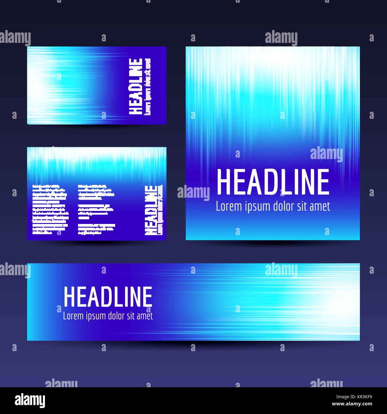 Abstract shiny gradient background colorful Stock Vector Images - Alamy