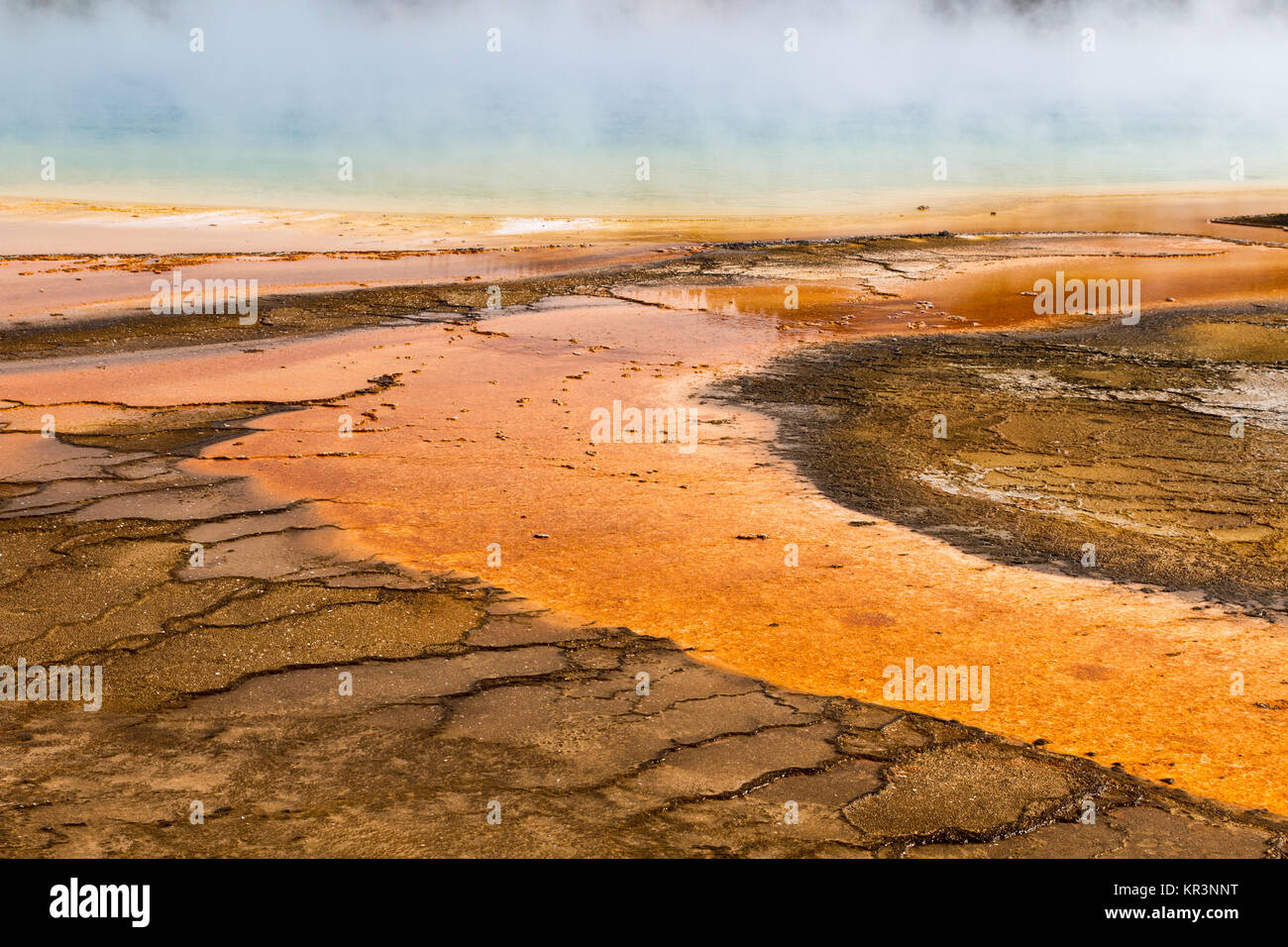 grand prismatic spring 27 Stock Photo - Alamy