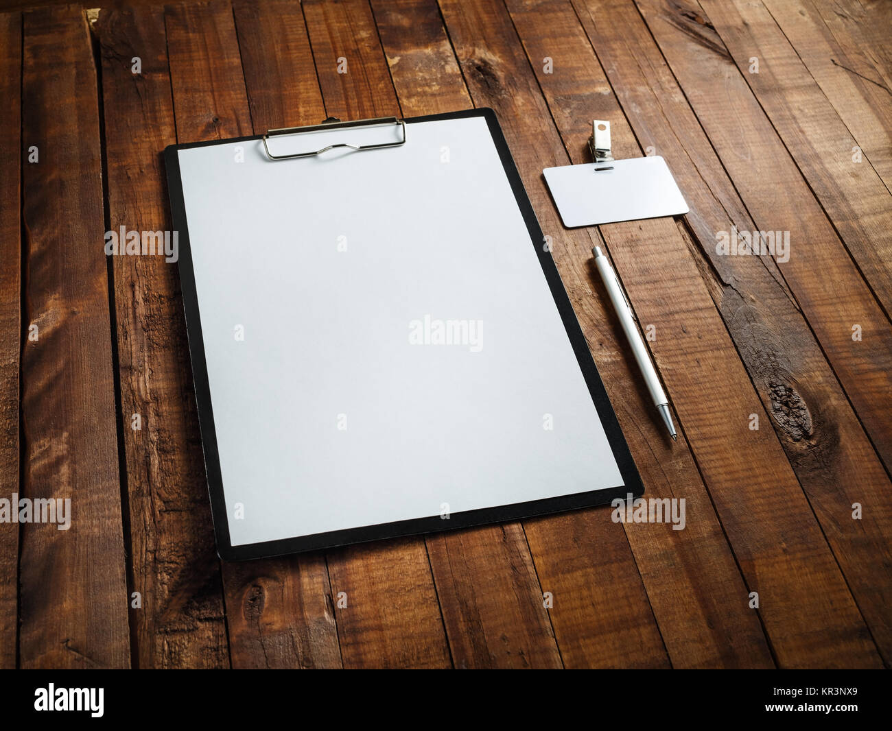 Blank ID template Stock Photo - Alamy