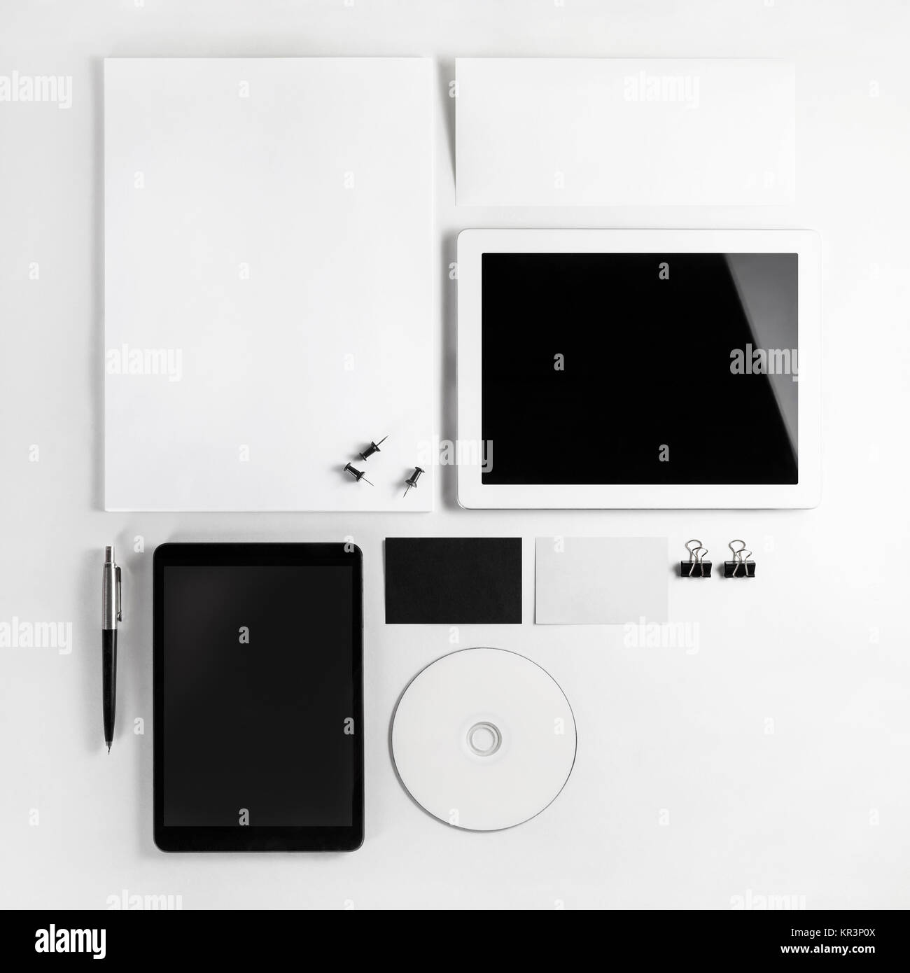 Blank template for ID Stock Photo - Alamy