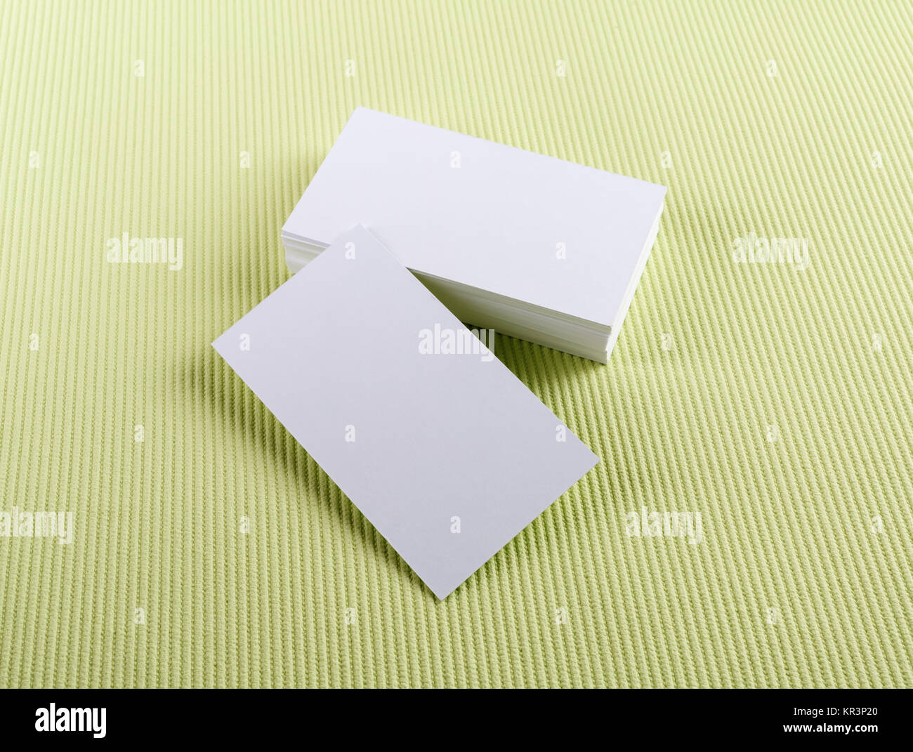 Blank business cards Stock Photo - Alamy