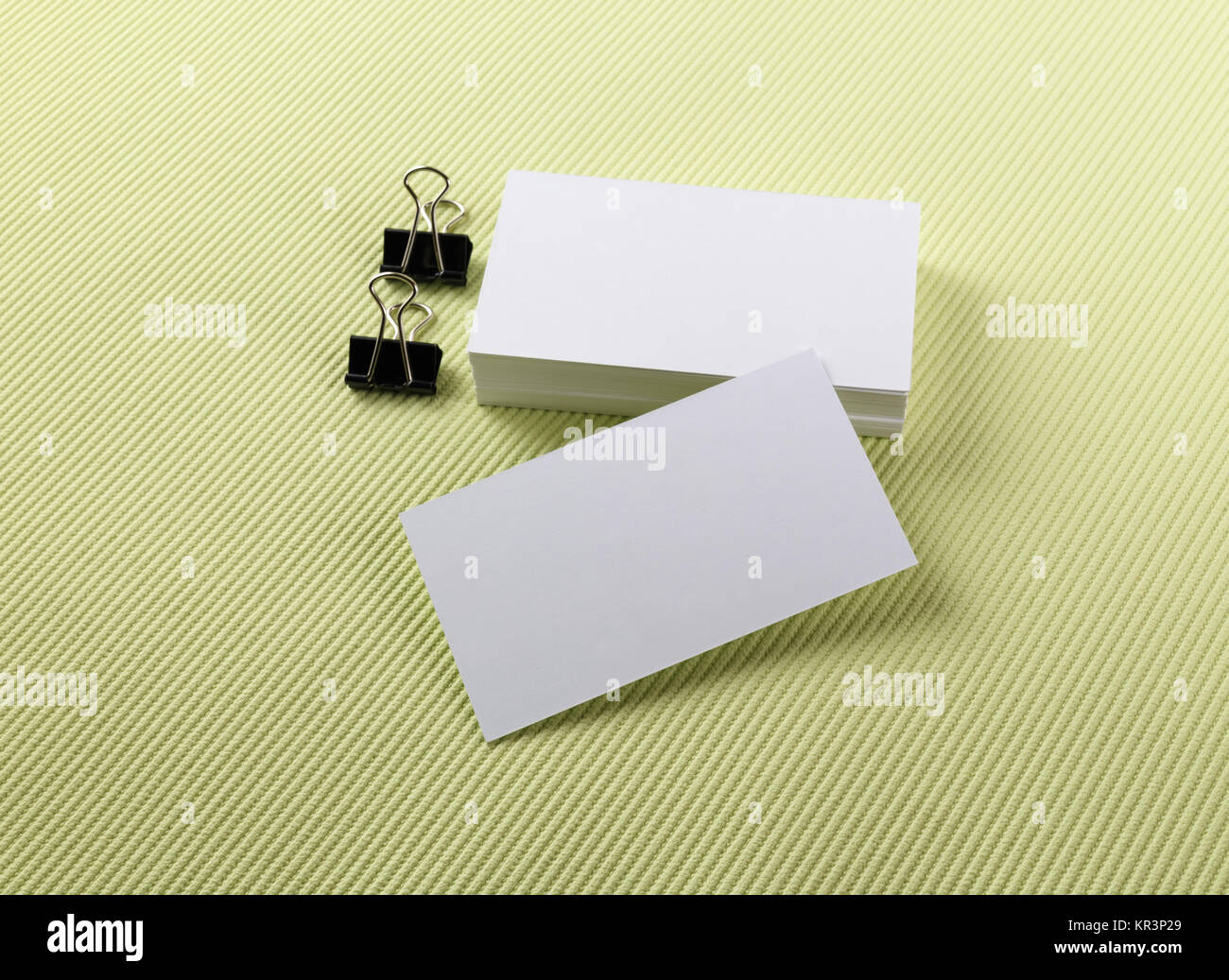 Stack of business cards Stock Photo - Alamy
