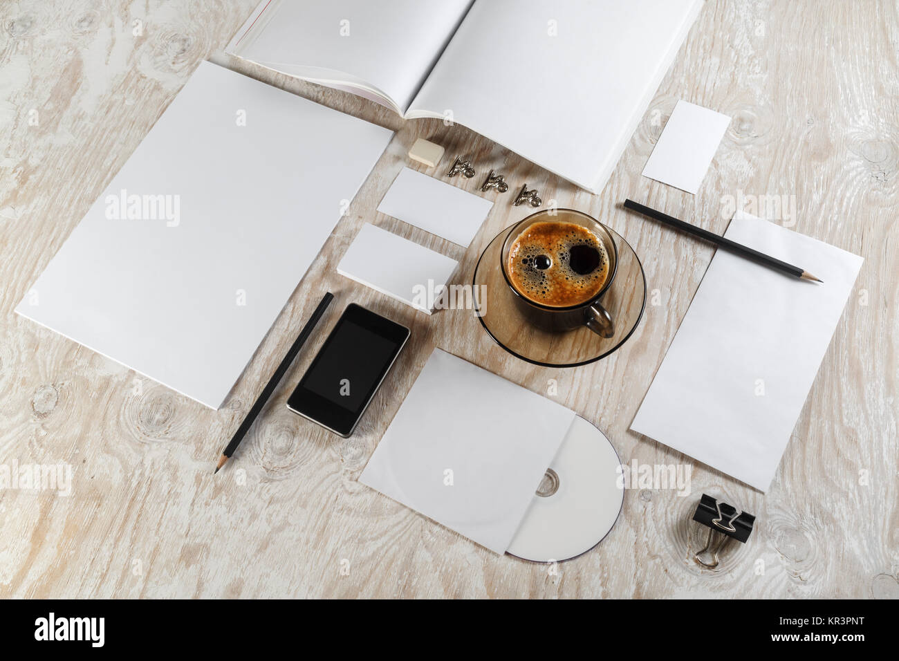 Blank ID template Stock Photo - Alamy