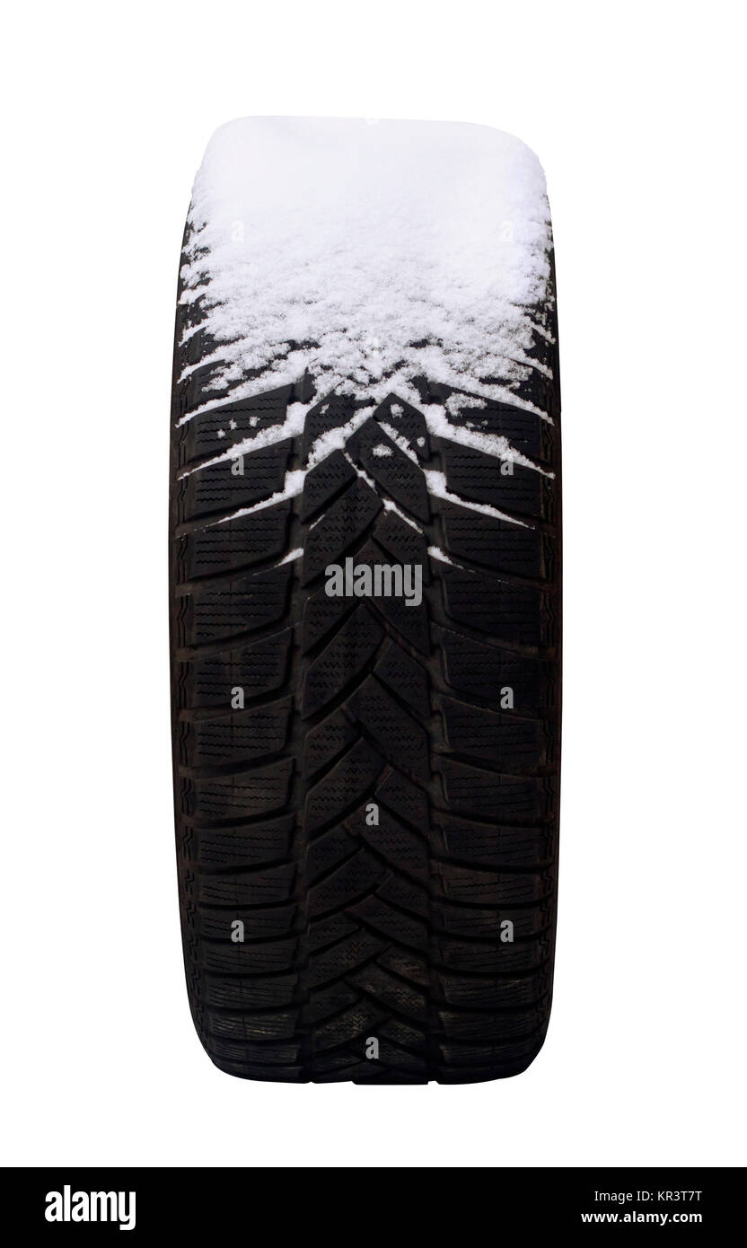 Winter traffic in snow Cut Out Stock Images & Pictures - Alamy