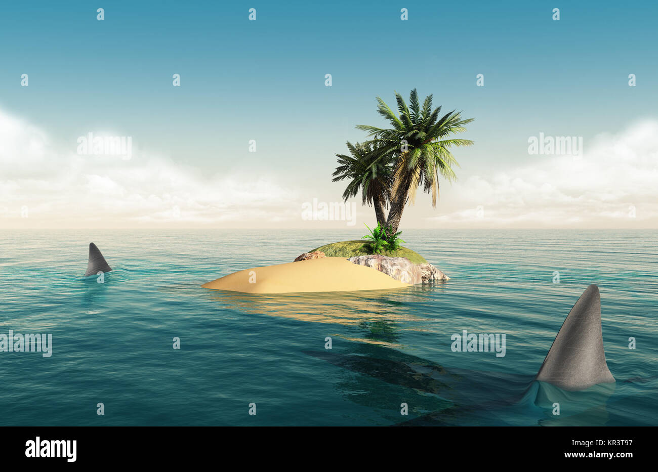 Shark isolated view hi-res stock photography and images - Alamy