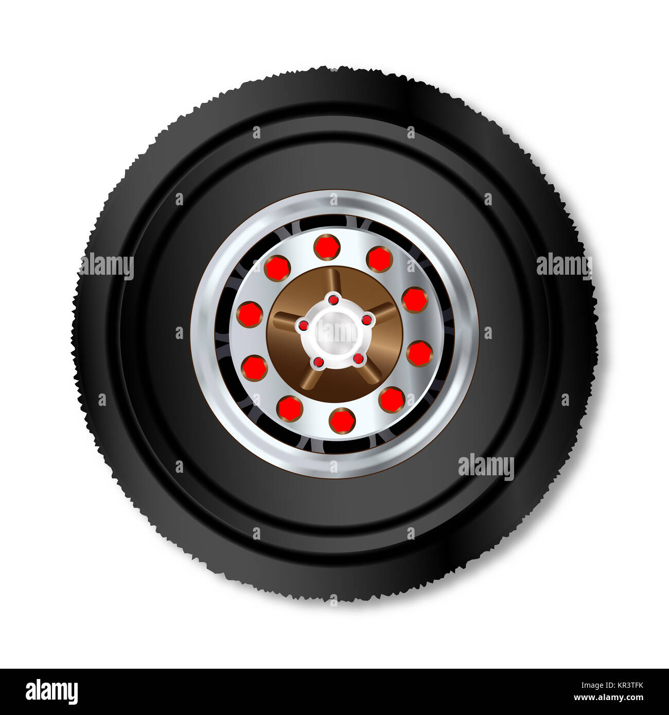 Articulated lorry illustration hi-res stock photography and images - Alamy