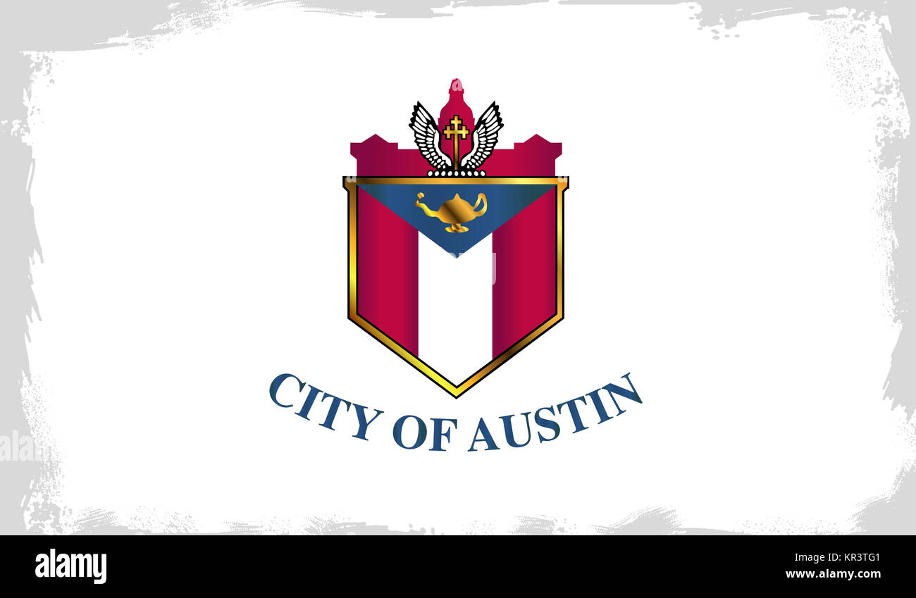 Austin City Flag Stock Photo - Alamy