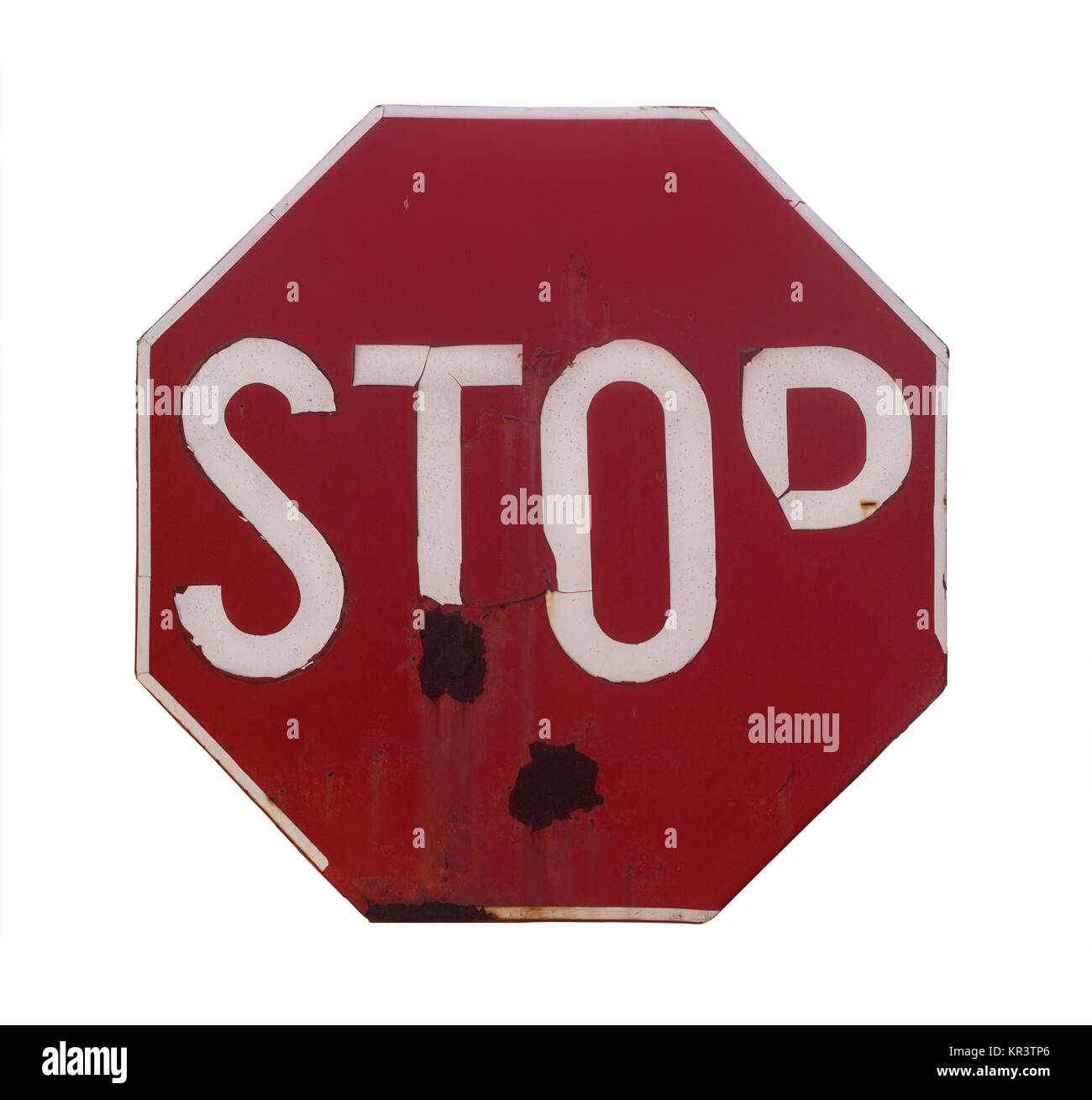 Rusted stop sign Stock Photo - Alamy