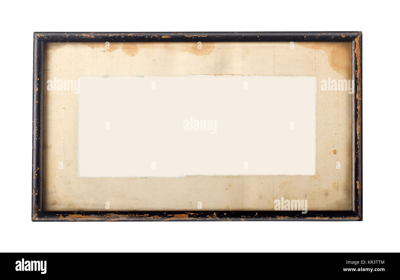 Vintage black frame Stock Photo - Alamy