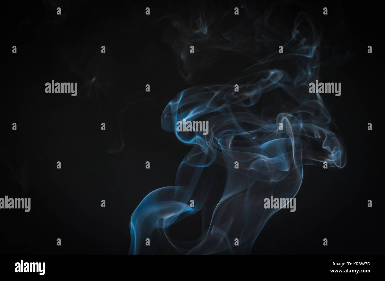 Beautiful of smoke movement as art Stock Photo - Alamy