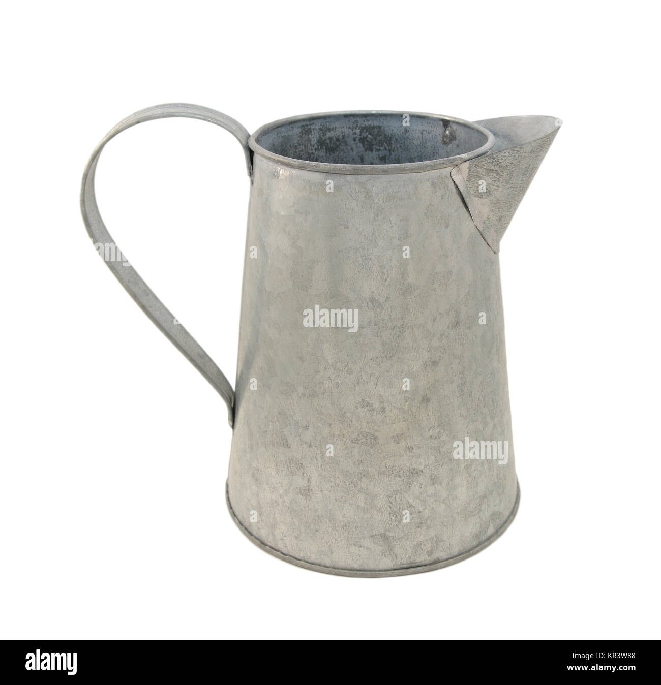 Empty metal jug Stock Photo - Alamy