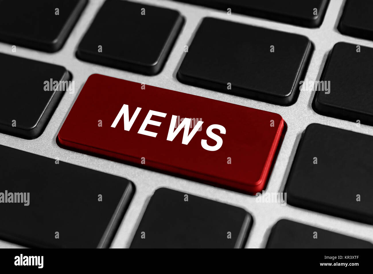 hot news button on keyboard Stock Photo - Alamy