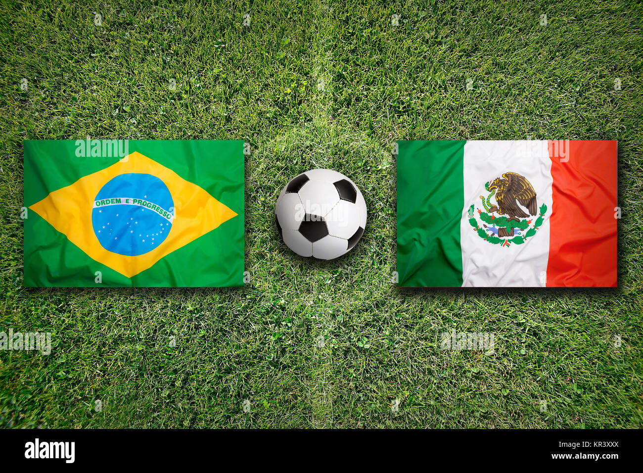 Brazil vs mexico hi-res stock photography and images - Alamy