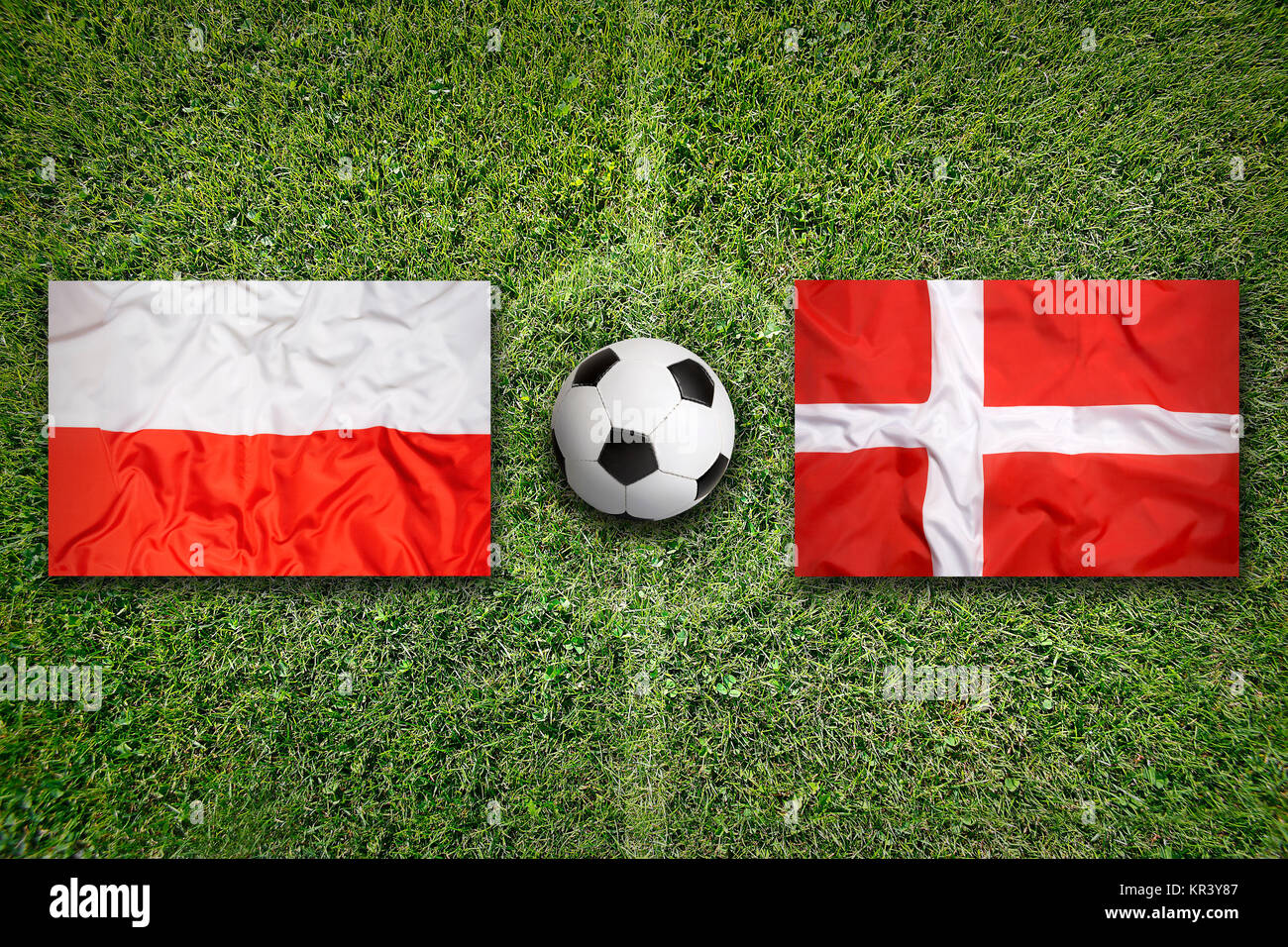 Poland denmark flag hi-res stock photography and images - Alamy