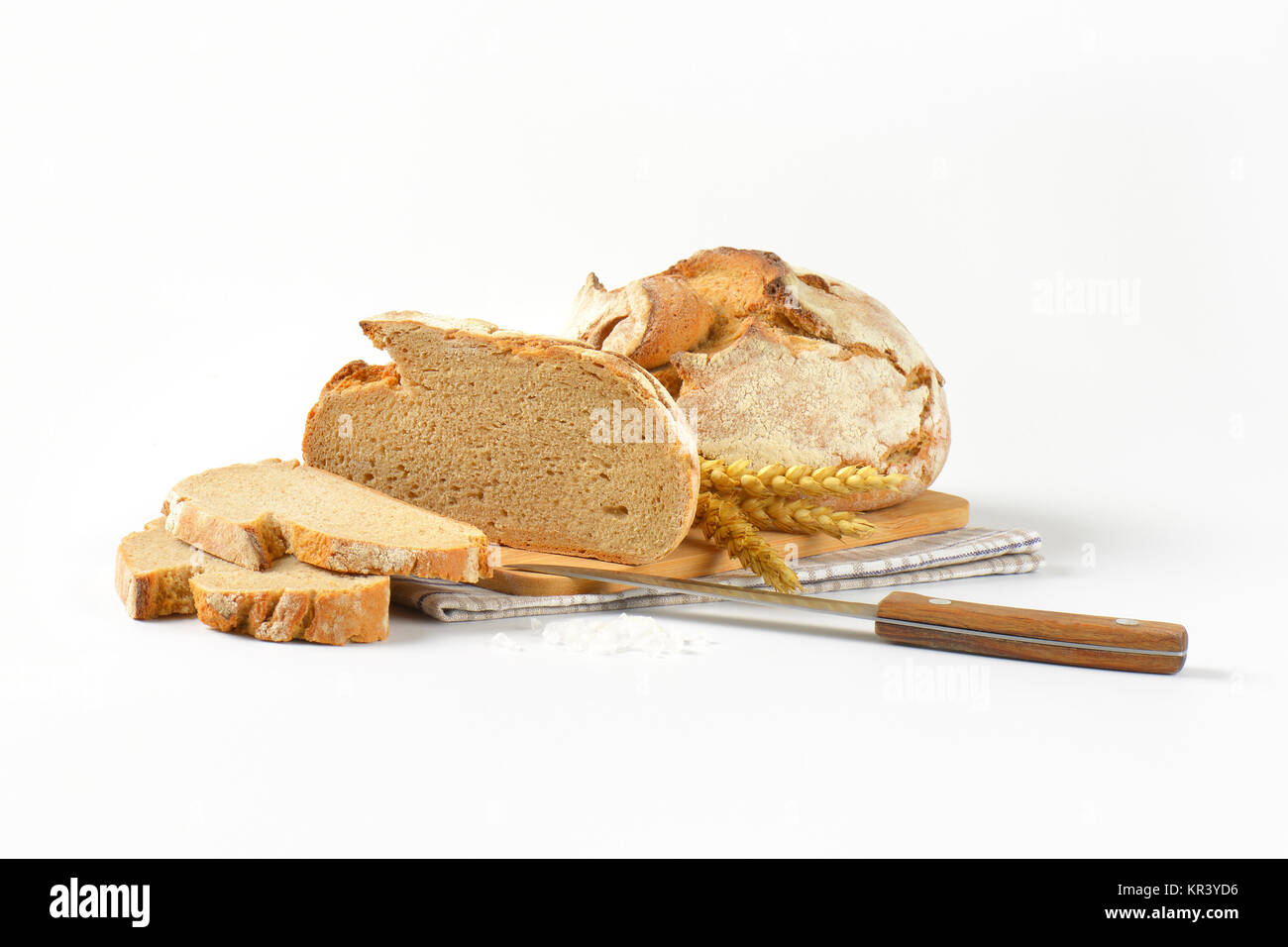 fresh crusty bread Stock Photo - Alamy