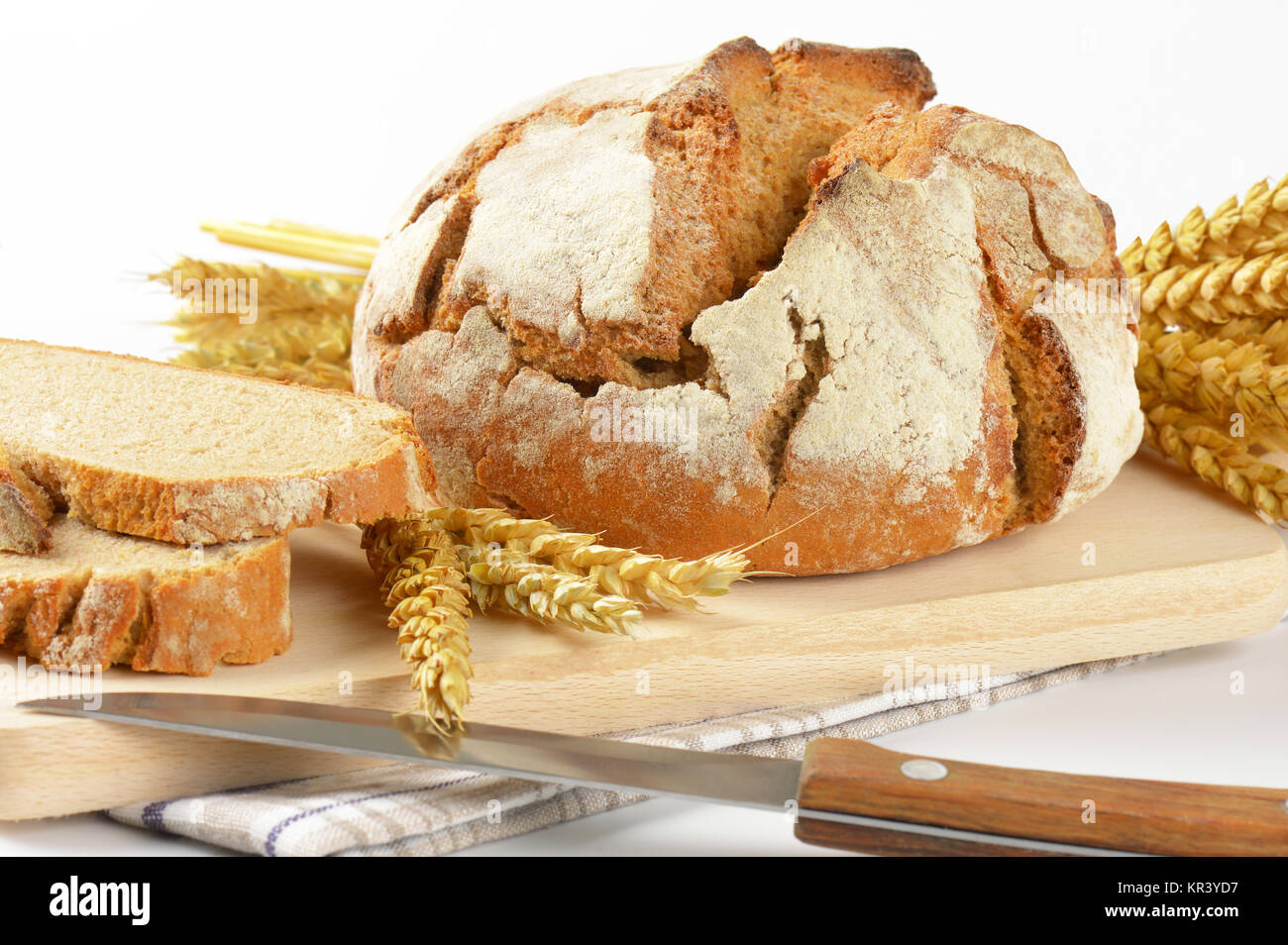 fresh crusty bread Stock Photo - Alamy