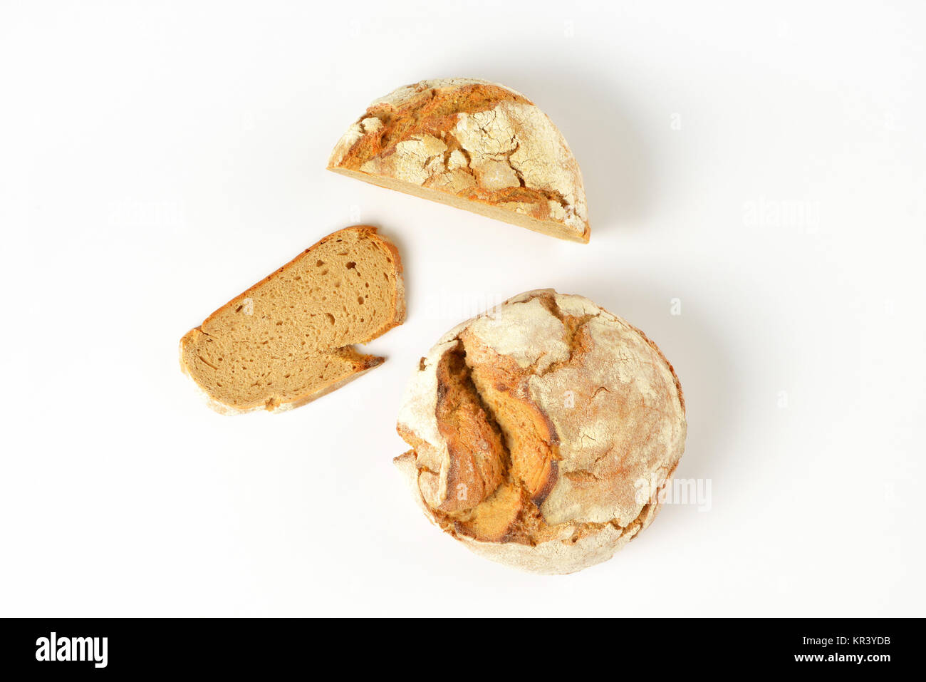 Slice of bread cross section Cut Out Stock Images & Pictures - Alamy