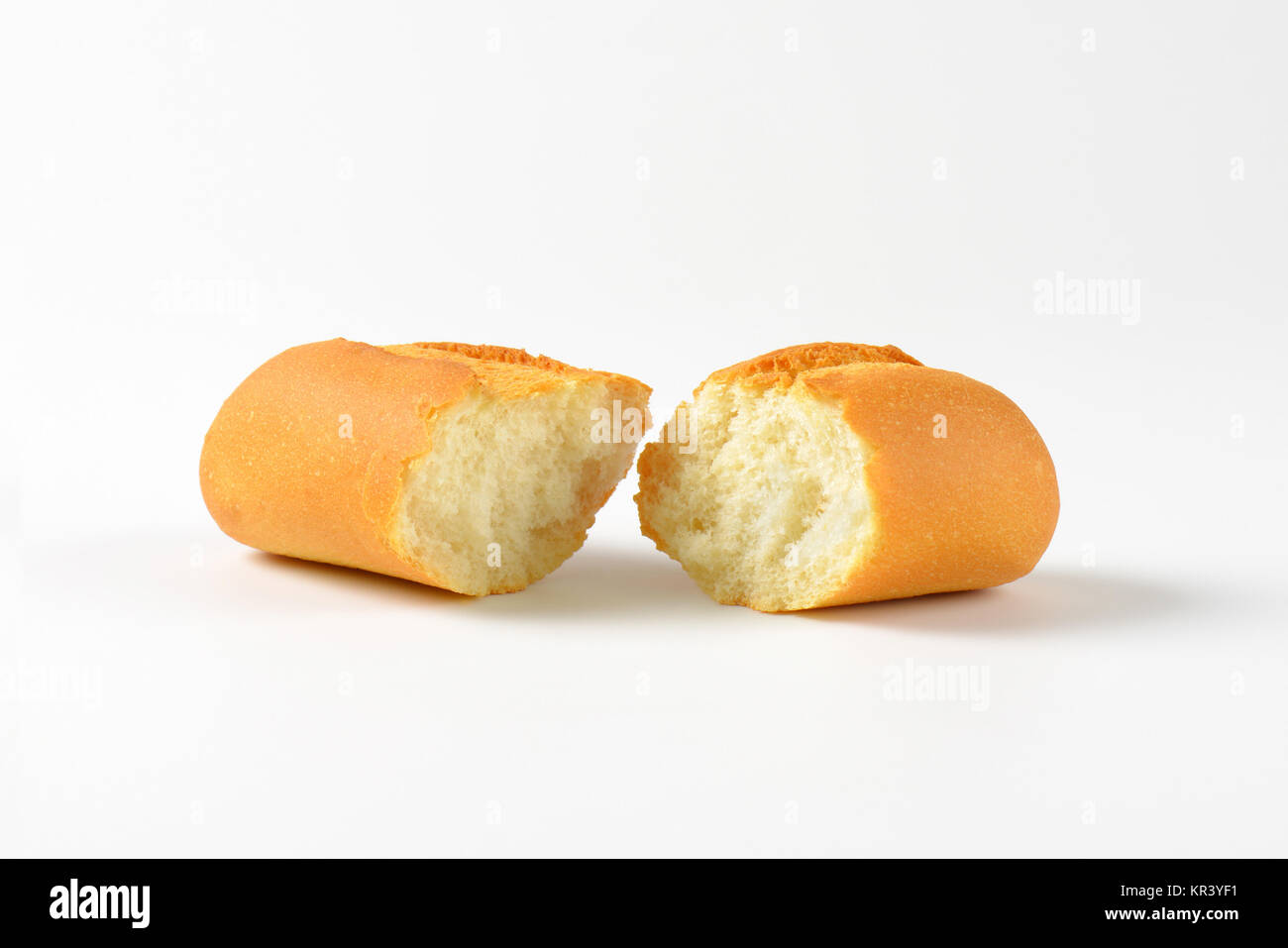 Halved bread roll hi-res stock photography and images - Alamy
