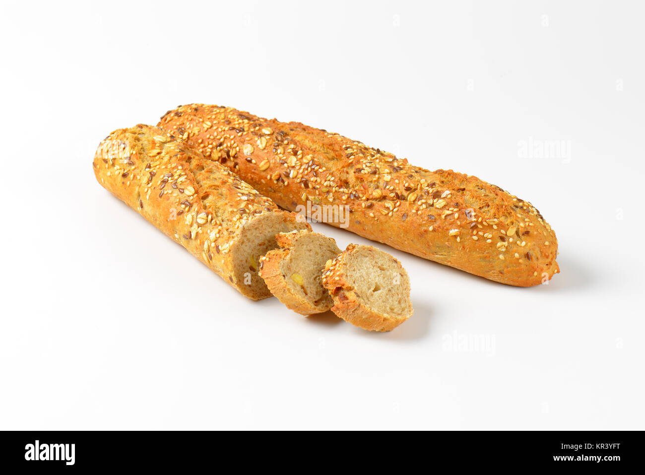 wholegrain bread rolls Stock Photo - Alamy