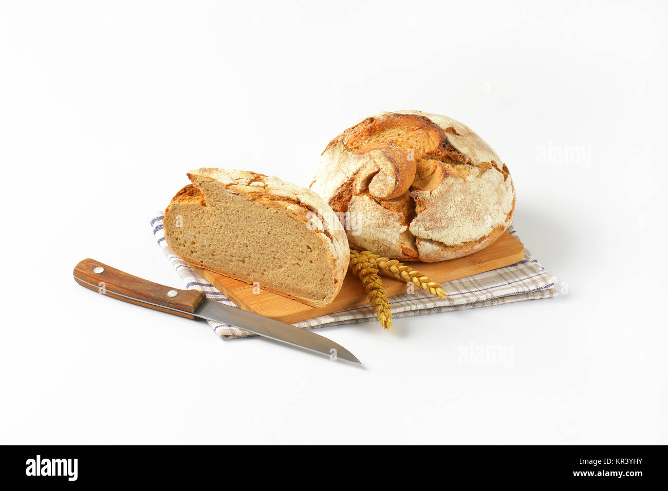 fresh crusty bread Stock Photo - Alamy