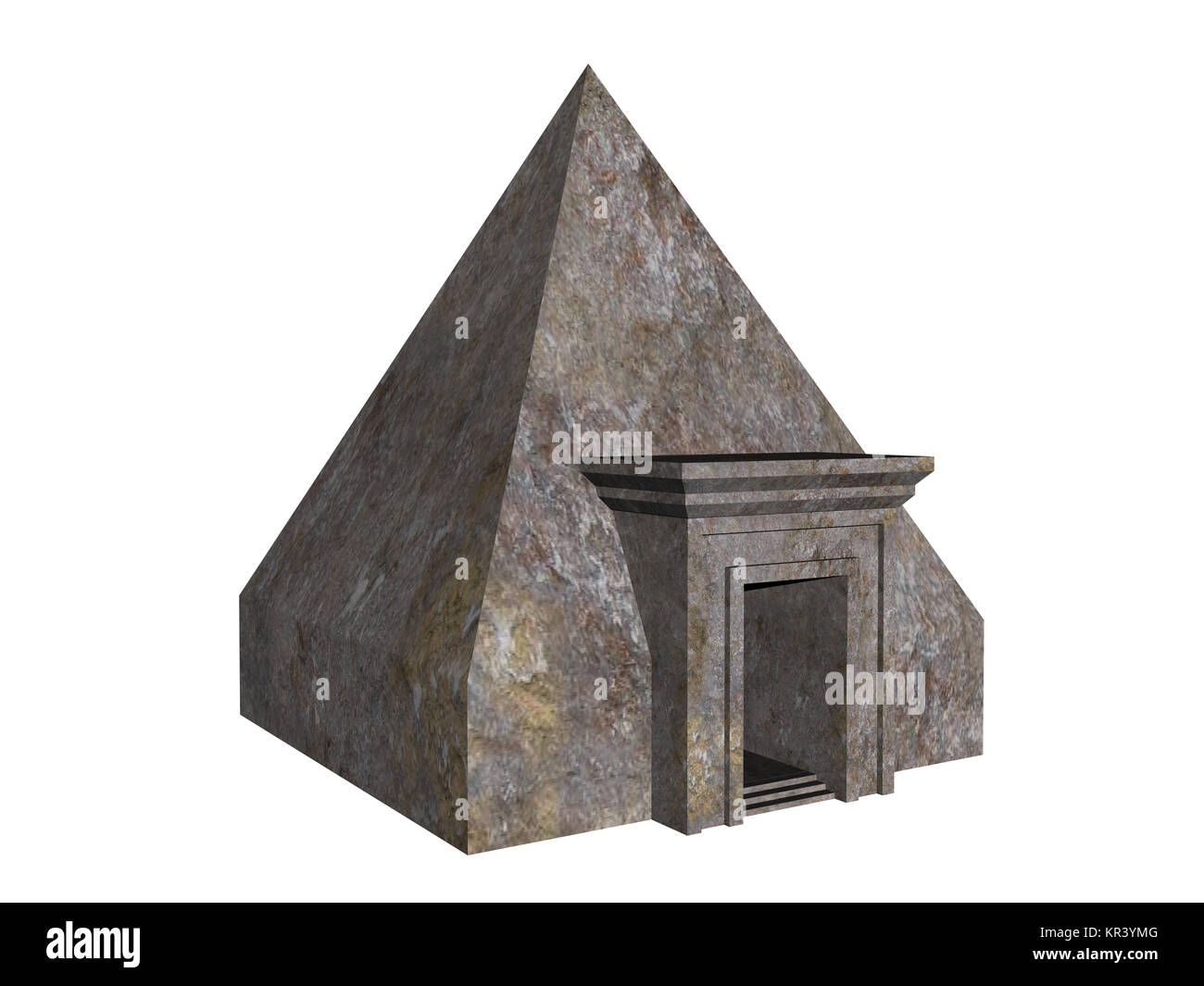 Pyramid cleared as tomb Stock Photo - Alamy