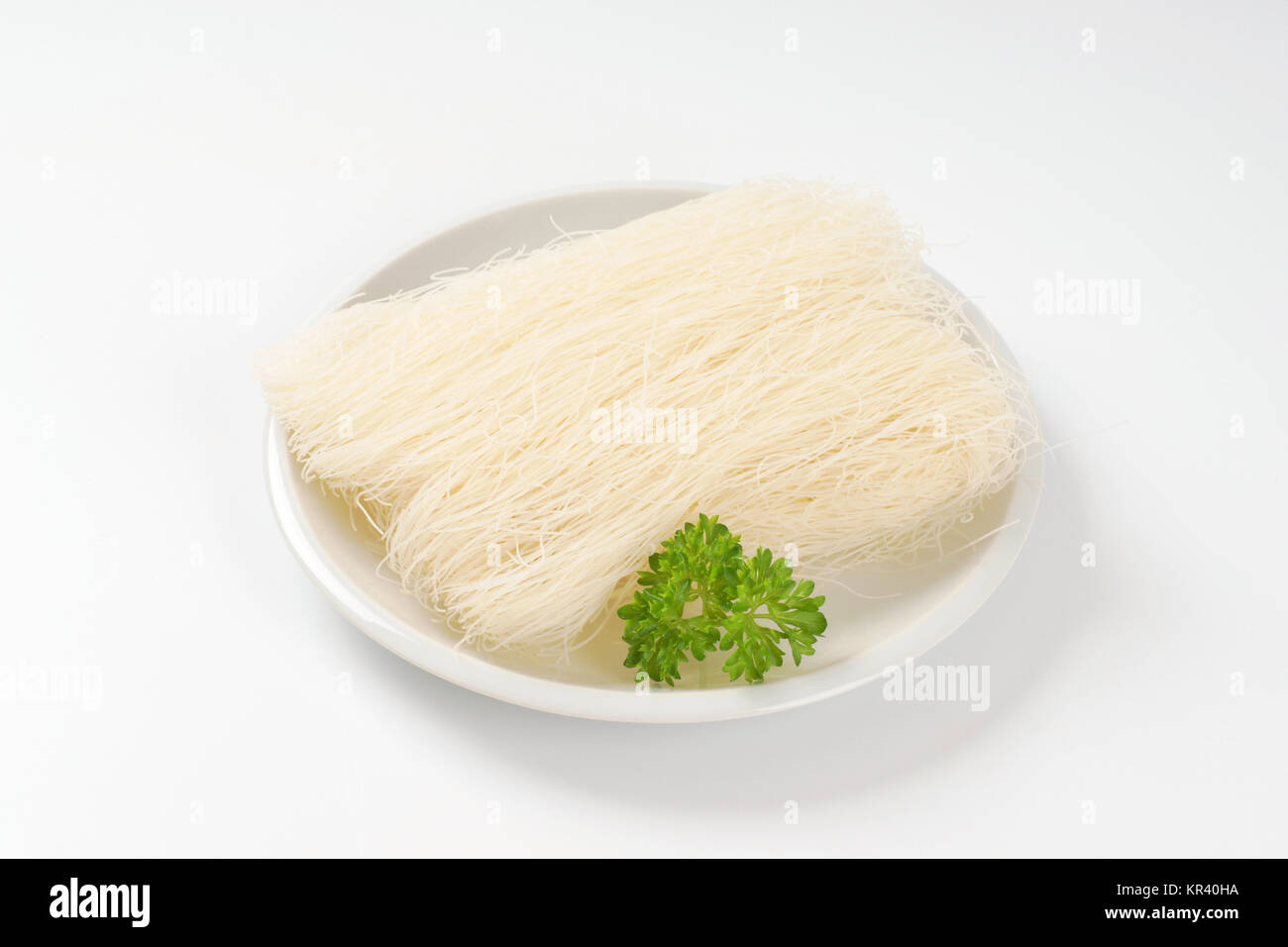 dried rice noodles Stock Photo - Alamy