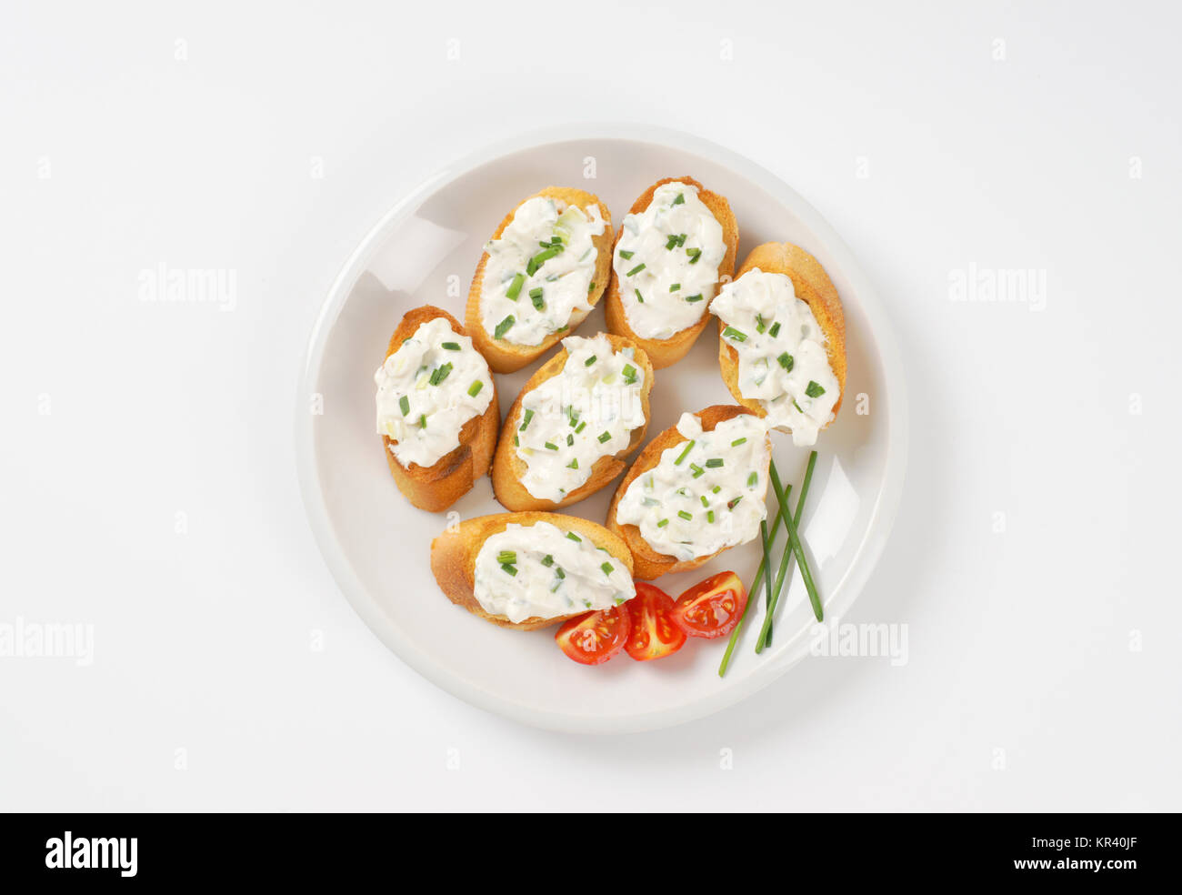 cheese toast canapes Stock Photo - Alamy