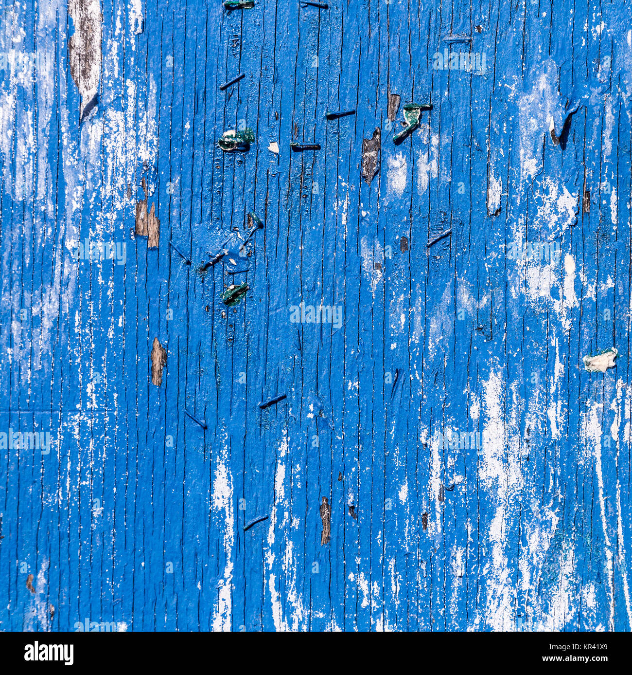 The old blue wood texture with natural patterns Stock Photo - Alamy