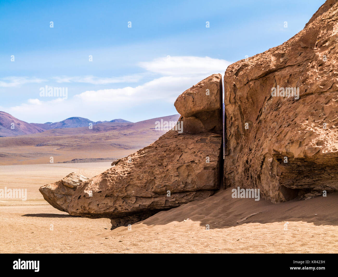 Arbol de Piedra (stone tree) is an isolated rock formation in the ...