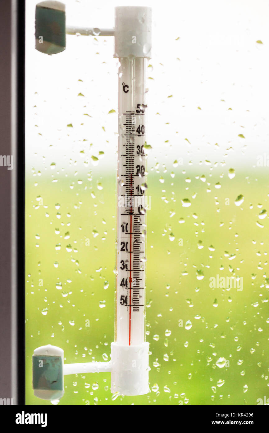 Thermometer drop weather measure hi-res stock photography and images ...