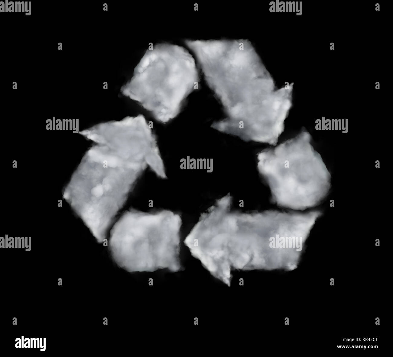 cloud recycle icon Stock Photo - Alamy