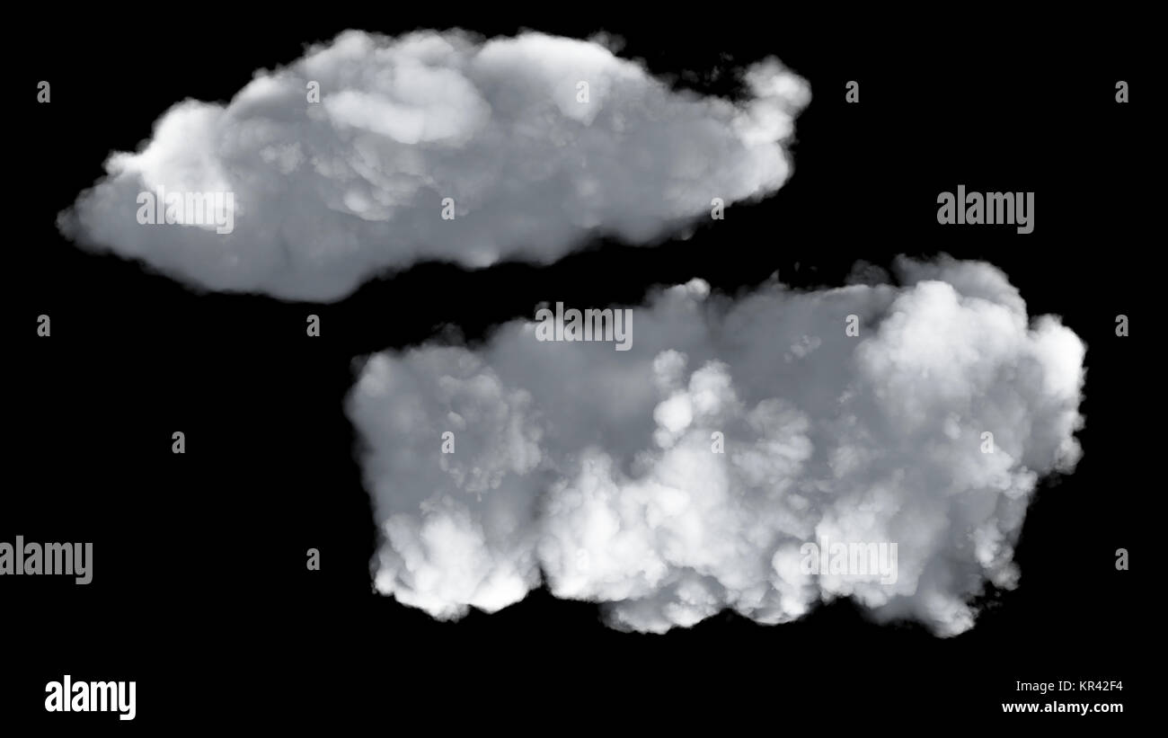 fuzzy clouds texture render Stock Photo - Alamy