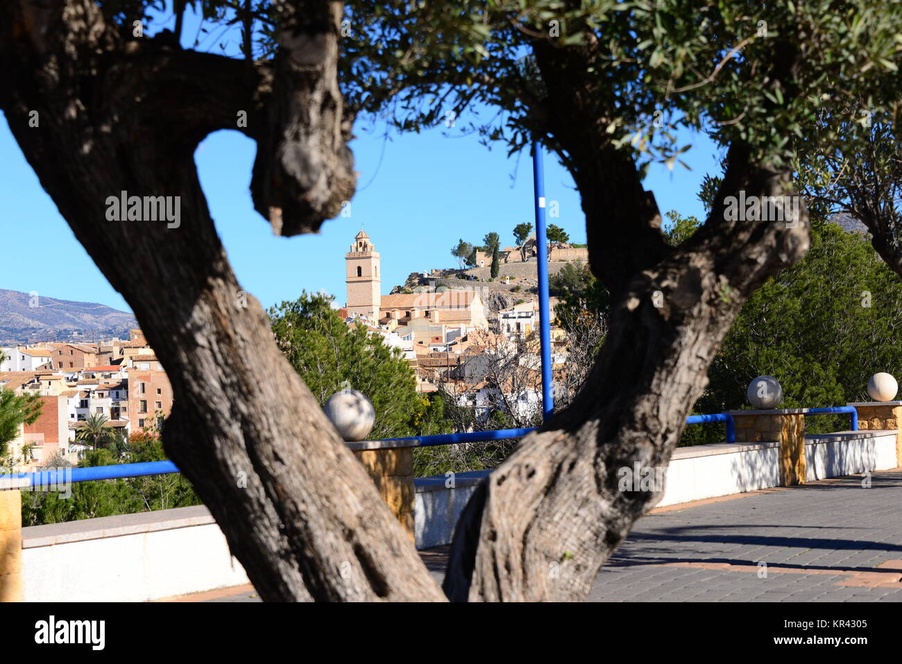 city views of polop de la marina - spain Stock Photo - Alamy