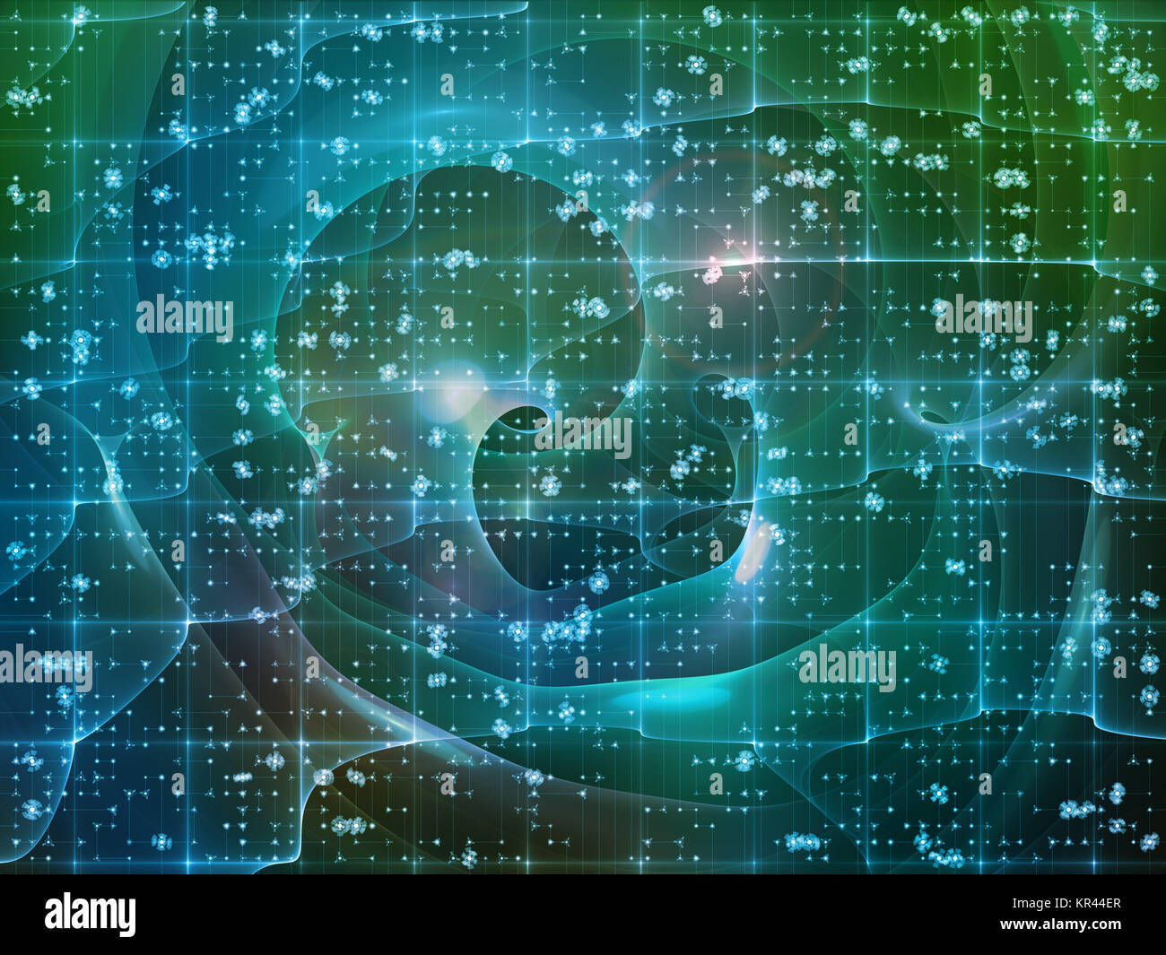 Acceleration of Digital Grid Stock Photo - Alamy