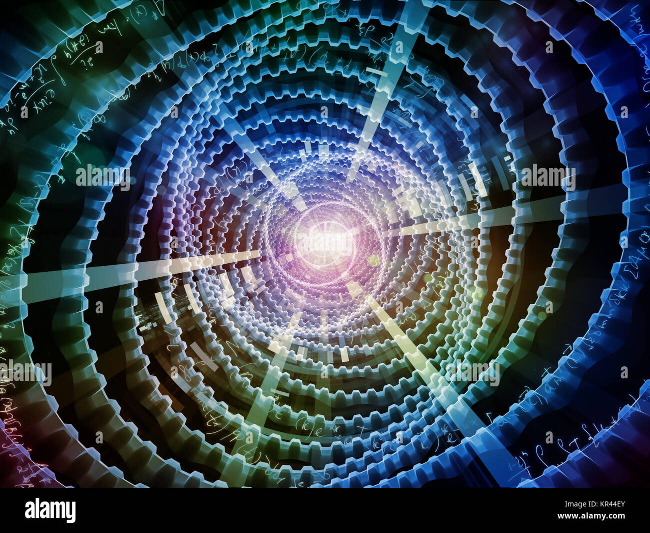 Working Central Processing Stock Photo - Alamy