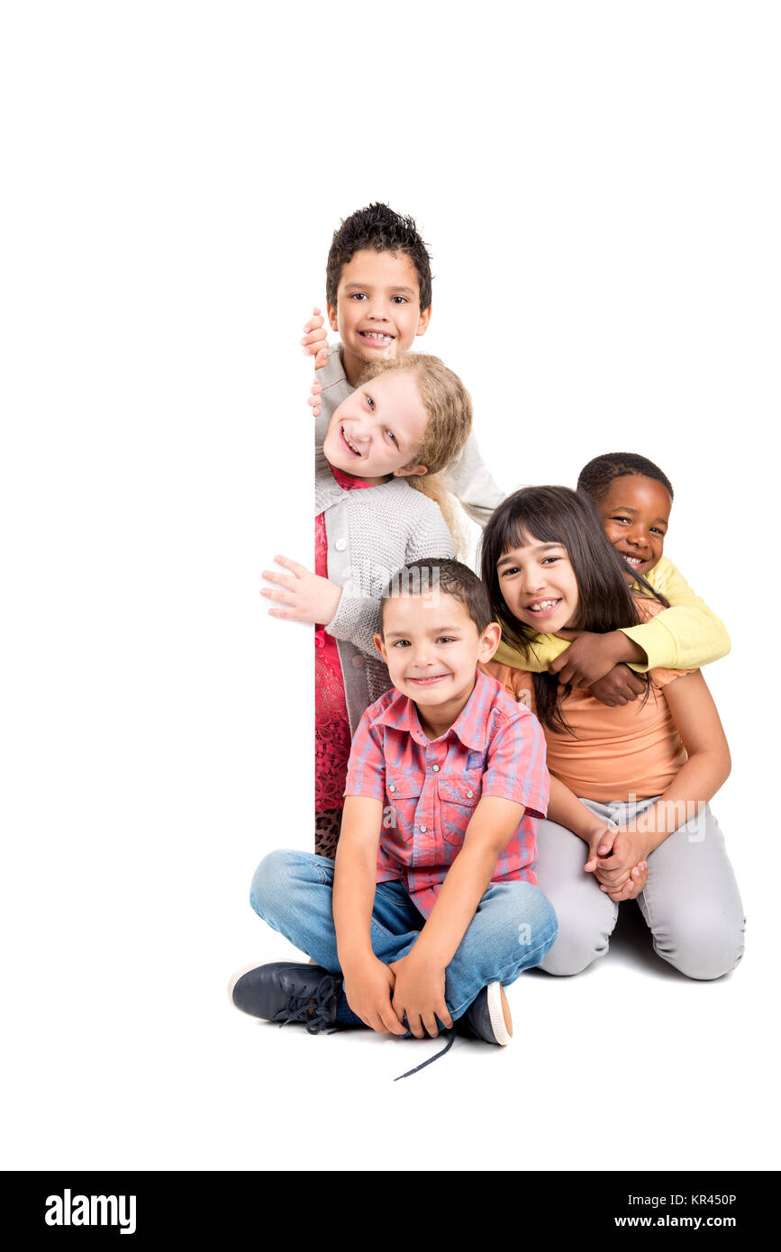 Group of children Stock Photo - Alamy