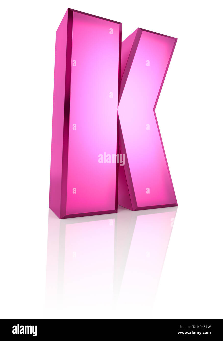 pink letter k Stock Photo - Alamy