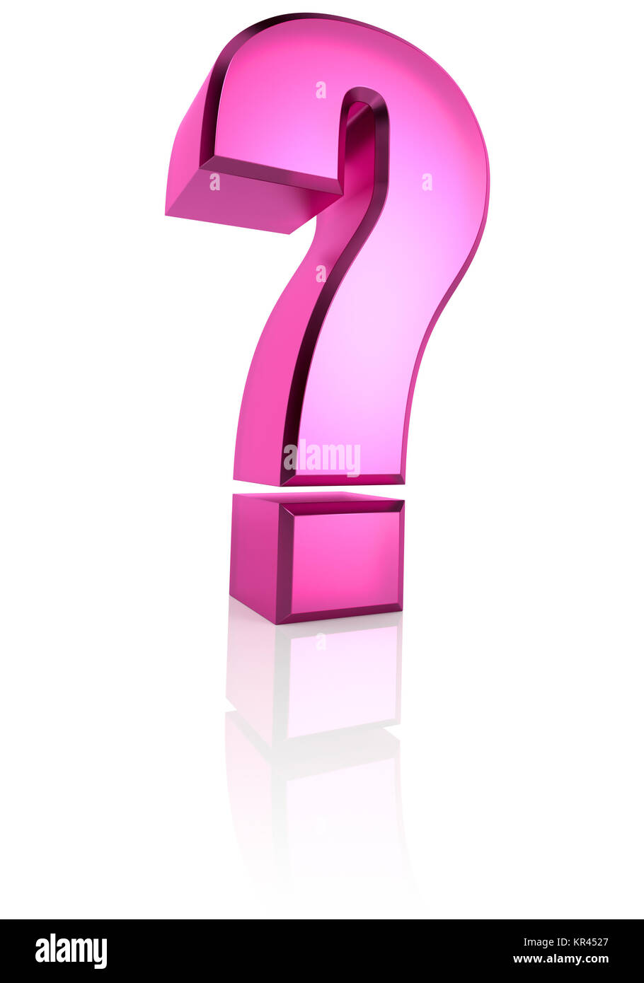 pink question symbol Stock Photo - Alamy
