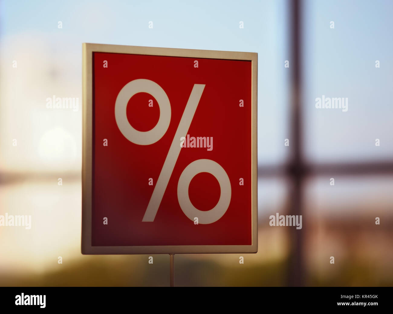 Discount button percent symbol hi-res stock photography and images - Alamy