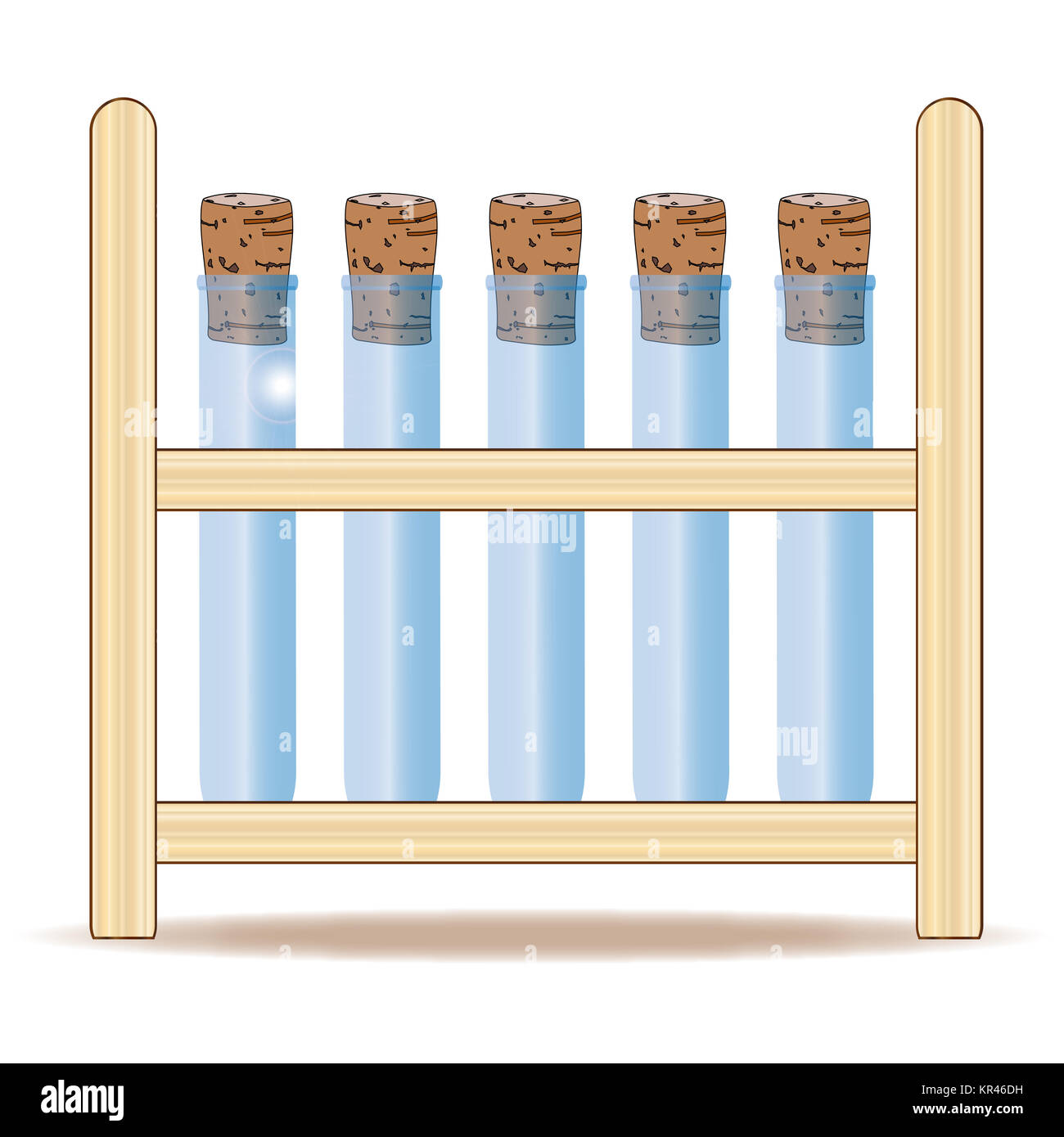 Test Tube Rack Stock Photo - Alamy