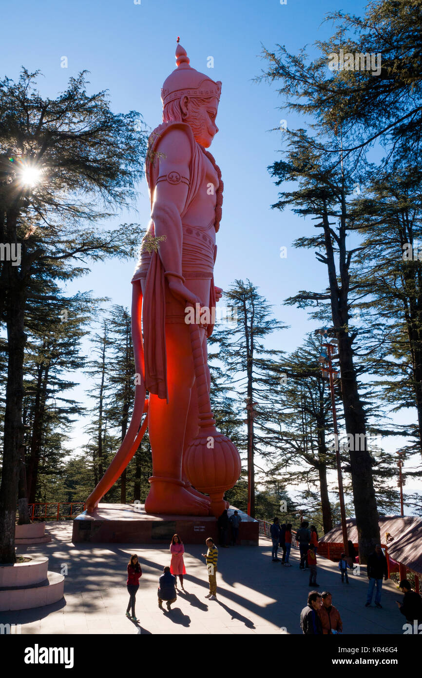 Indian hanuman temple hi-res stock photography and images - Alamy