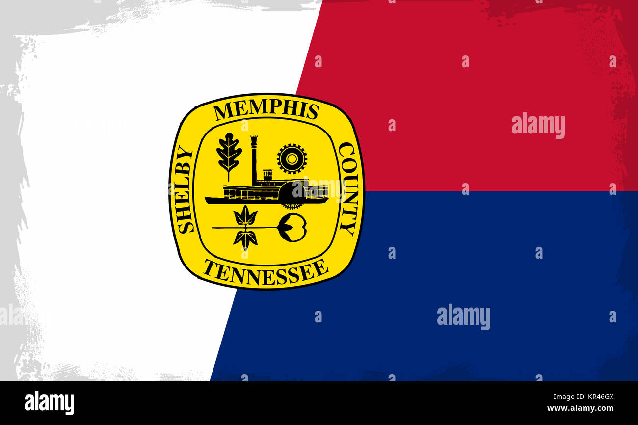 Memphis City Flag Stock Photo - Alamy