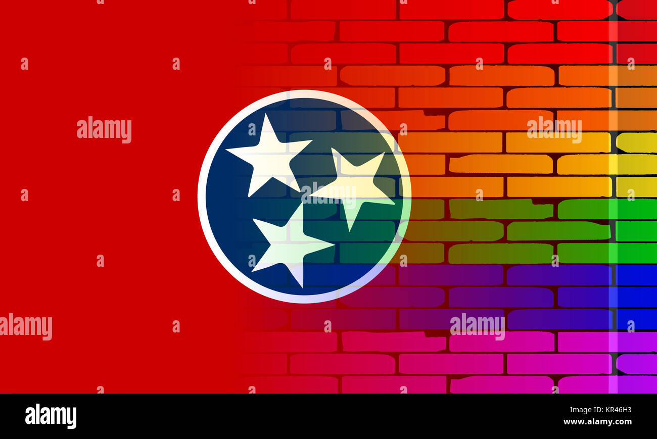 Rainbow Wall Tennessee Stock Photo - Alamy