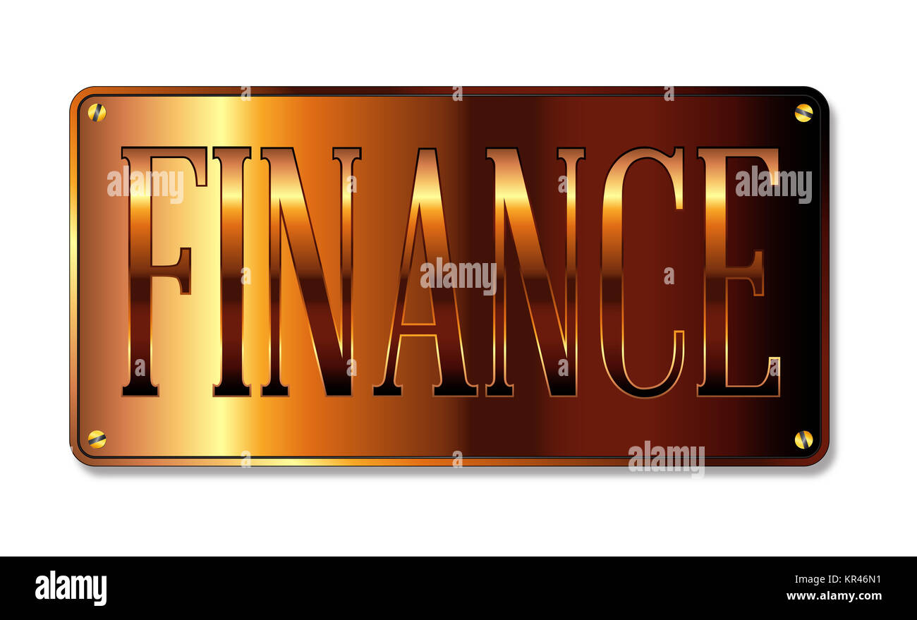 Finance Department Sign Stock Photo - Alamy